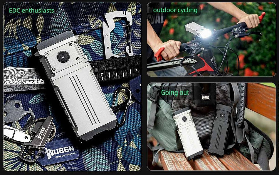 The Newly Released Wuben X1:12000 Lumens Output EDC Flashlight ...