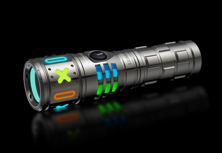 Lumintop XO: All-new model 26650 LEP Zoom 1550 Metres Range Flashlight ...