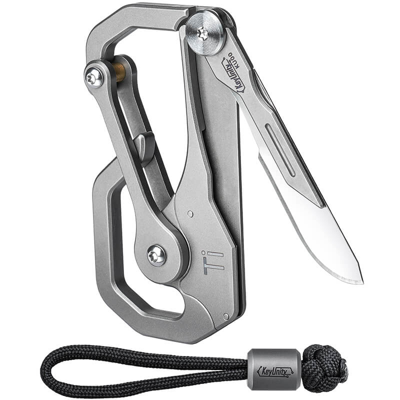 Cooyoo KU00 EDC Multi-tool Camping Equipment Carabiner Clip – flashlightgo