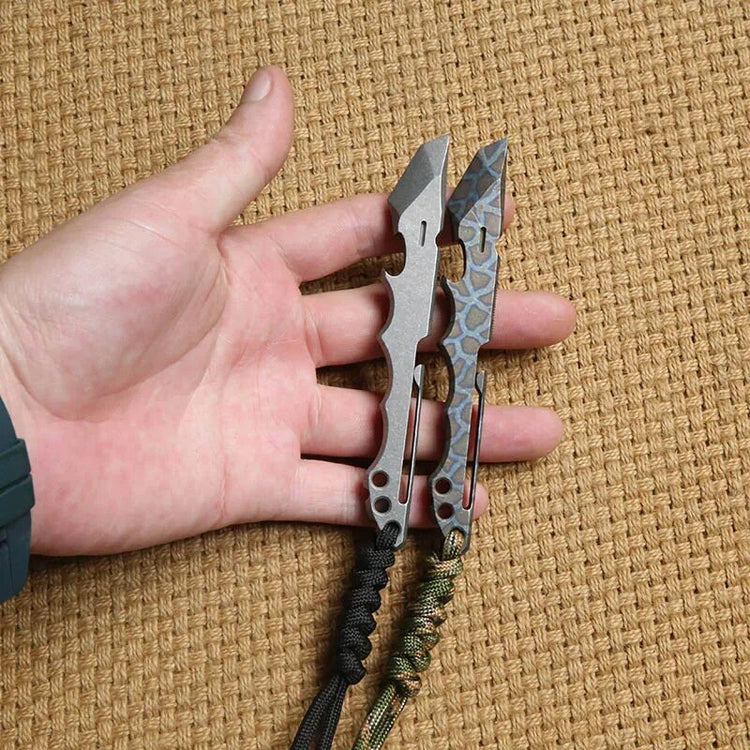DICORIA Outdoor travel multi-functional crowbar broken window tool ...
