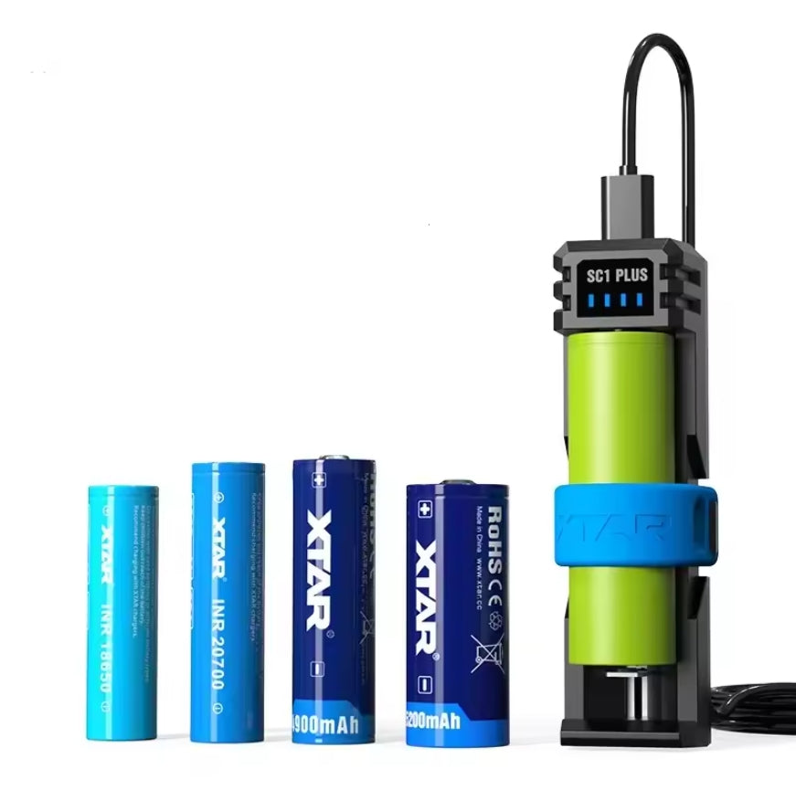XTAR SC1 PLUS Single-Slot Battery Charger – flashlightgo