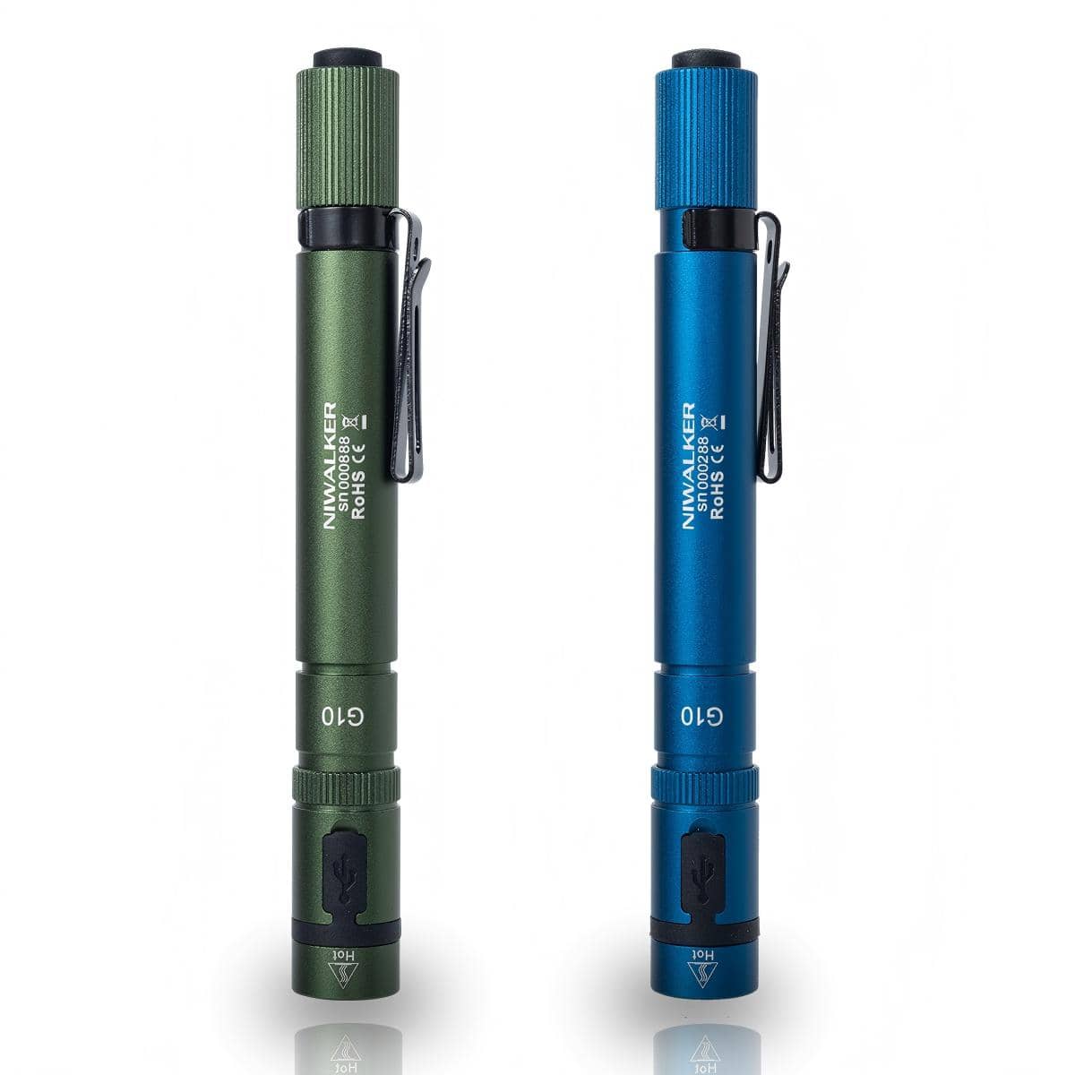 Niwalker G10 Rechargeable Penlight – flashlightgo