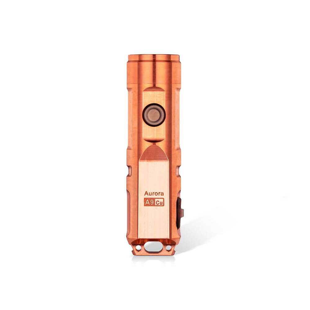RovyVon Aurora A9 Copper LED Keychain Flashlight – flashlightgo