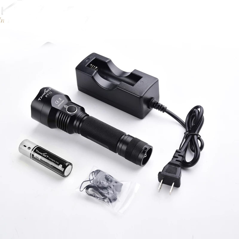 TANK007 PT12 High Power Tactical Flashlight – flashlightgo